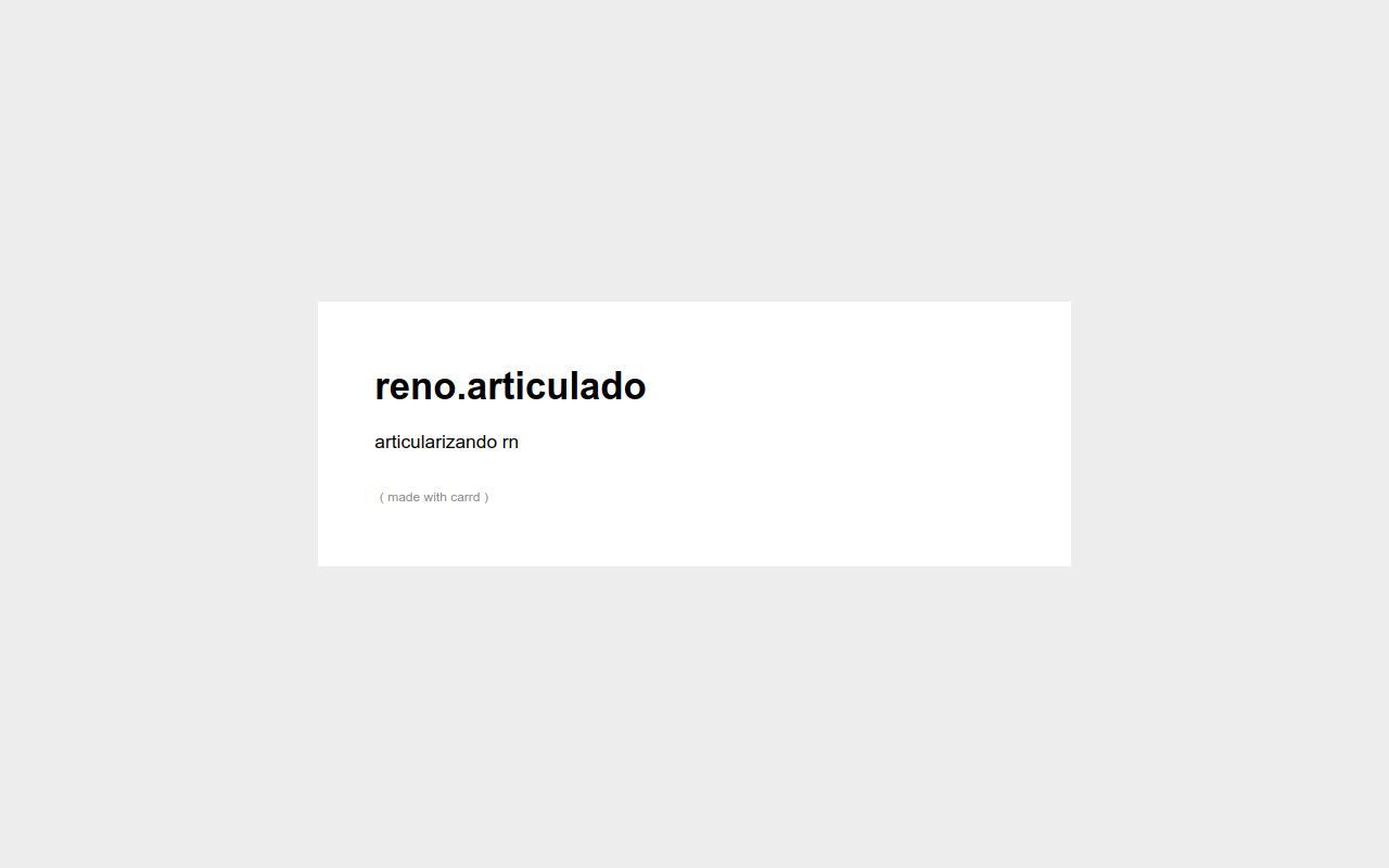 renoarticulado
